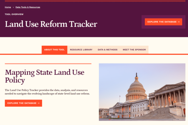State Land Use Policy Tracker